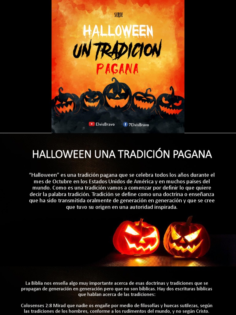 Halloween: Origen y Significado Pagano | PDF | Víspera de Todos los ...