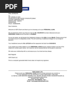 SBI Noc Format (Builder) | PDF | Banks | Loans