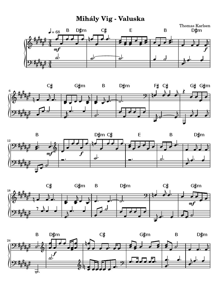 Mihály Vig - Valuska PDF | PDF