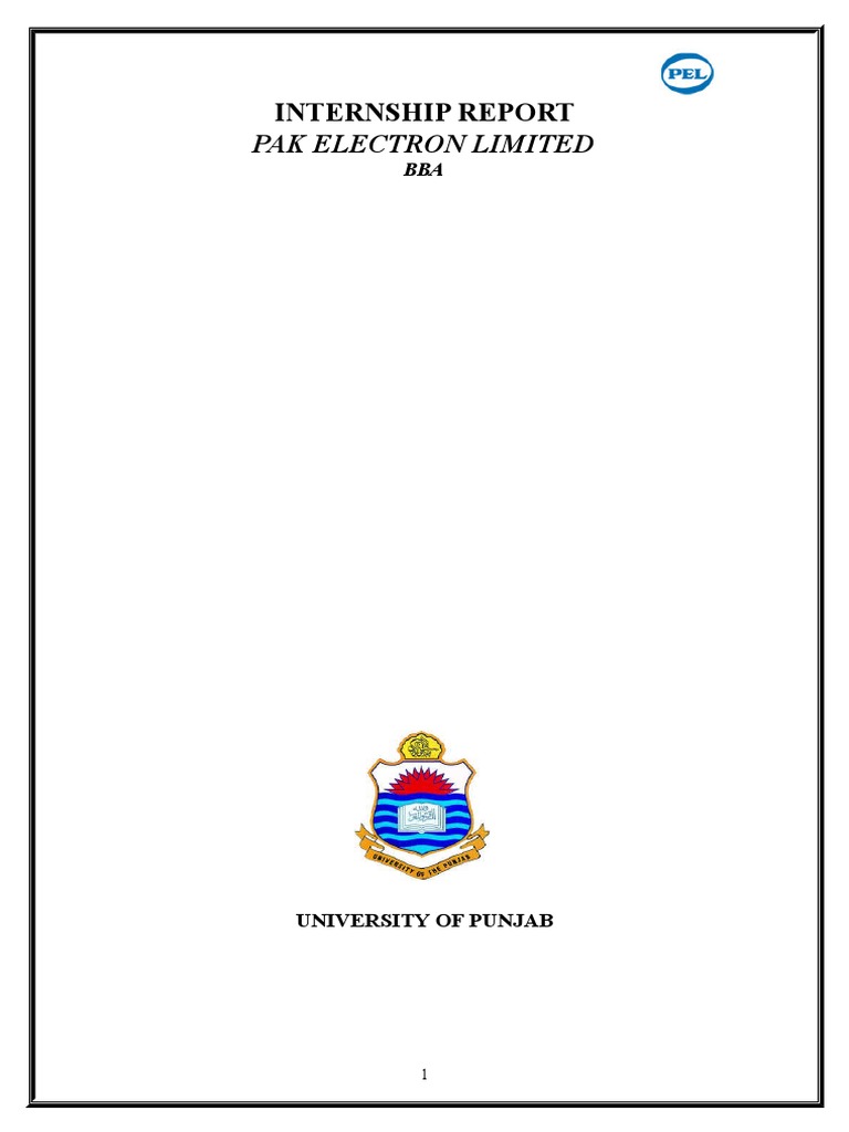 Internship Report at Pak Elektron Limited | PDF | Air Conditioning ...