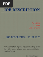 JD and JS Format Samples | PDF