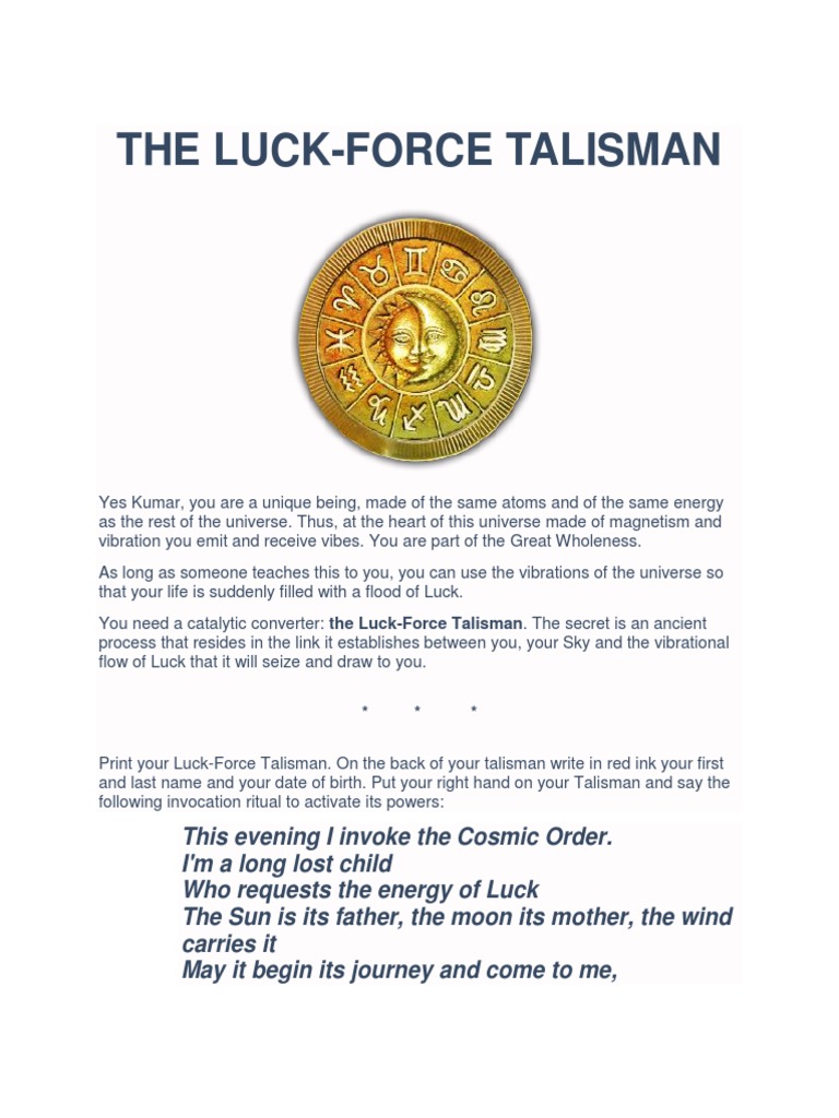 Talisman | PDF