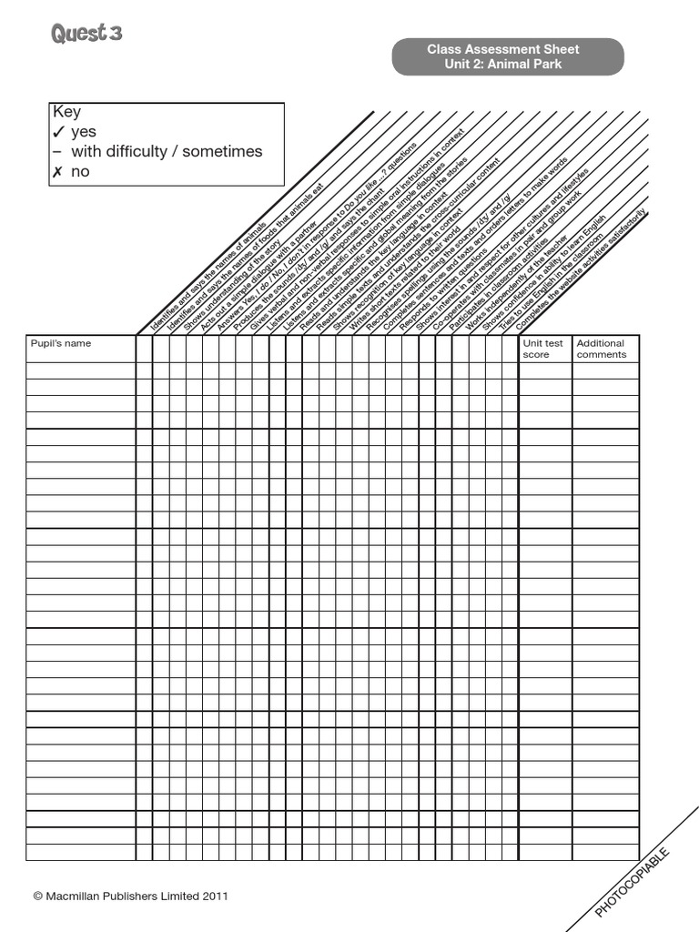 Assesement Sheet Unit 2, Quest3 | PDF