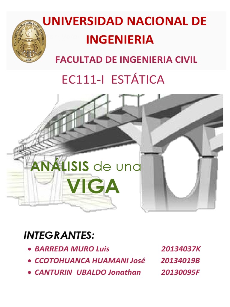 Estatica Vigas Final | PDF | Fuerza | Ingeniería mecánica