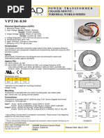 Indoor Supporting Current Transformers: TPU 4x.xx | PDF | Transformer ...
