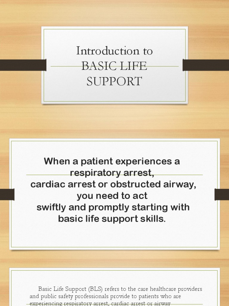 BLS Report | PDF | Cardiopulmonary Resuscitation | Cardiac Arrest