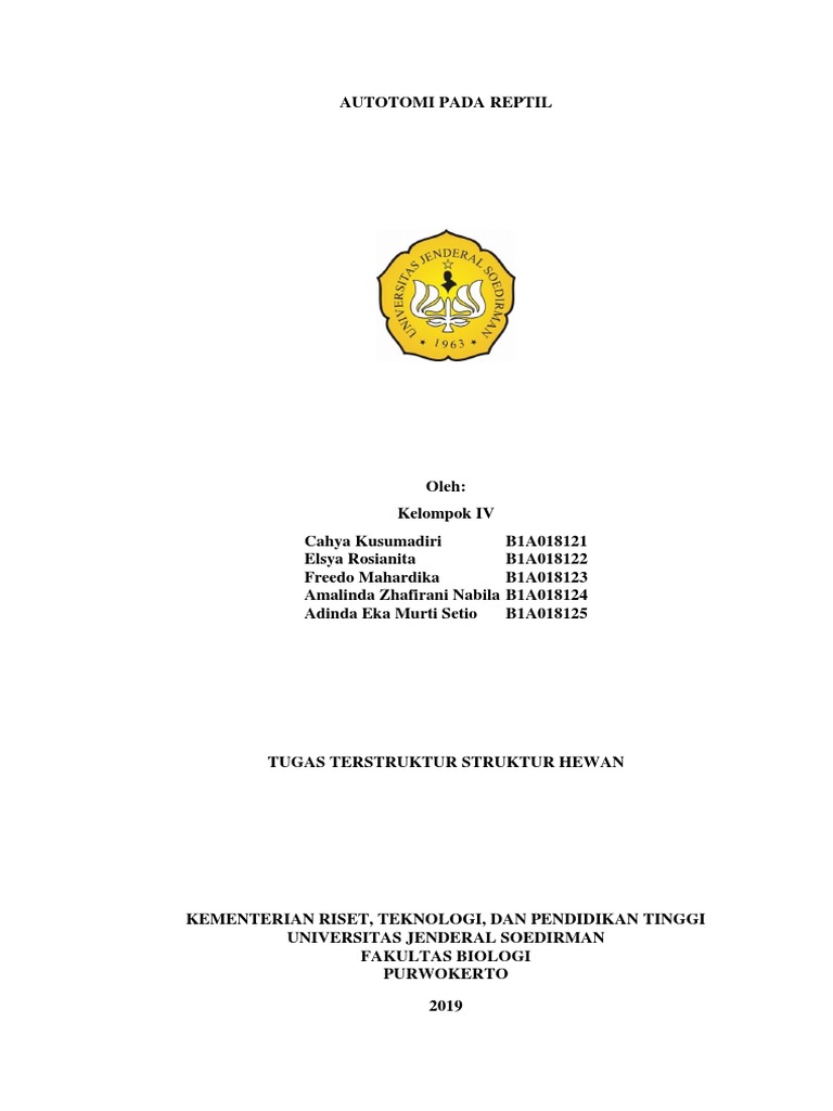 Autotomi Pada Reptilia | PDF