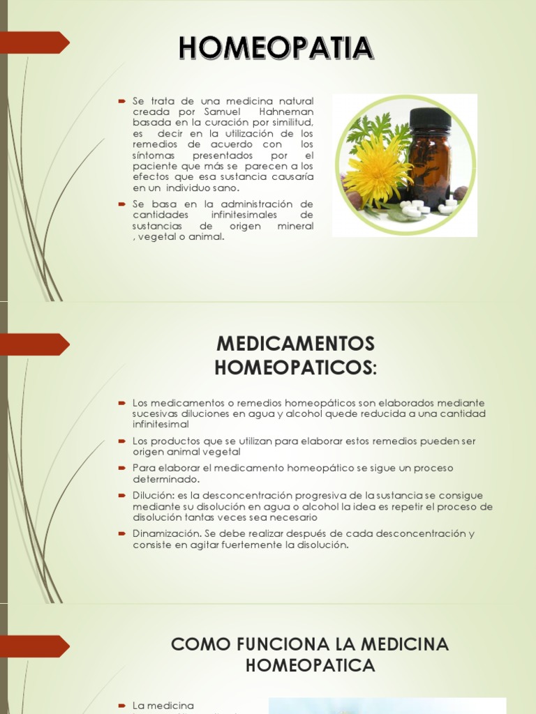 HOMEOPATIA | PDF | Homeopatía | Medicina alternativa