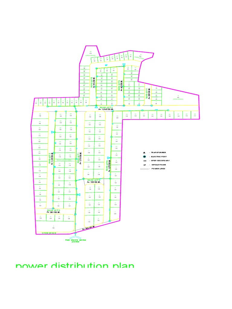 Power Distribution Plan Sample | PDF | Electrical Engineering ...