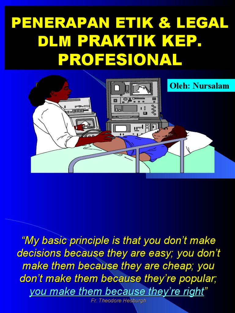 1 ETIK Nursalam 2016 Nursalam | PDF | Decision Making | Philosophical ...