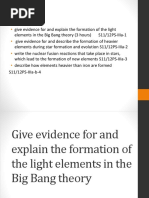 BIG BANG THEORY Grade 11 | PDF | Big Bang | Universe