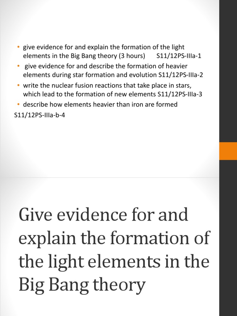 Explaining Stellar Nucleosynthesis: The Formation of Elements Through ...