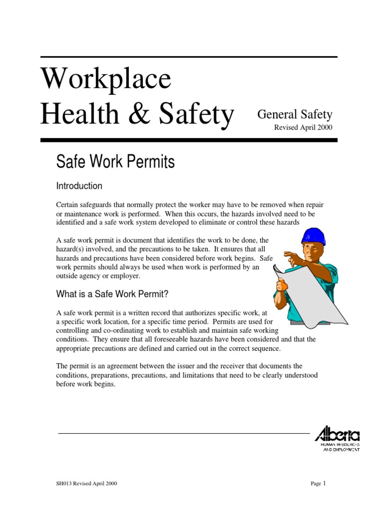 2 Work Permit | PDF | Occupational Safety And Health | Safety