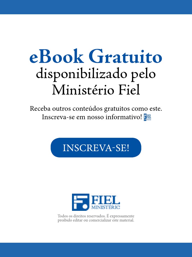 Disciplina Na Igreja - Jim Elliff & Daryl Wingerd | PDF | Pecado | Santo