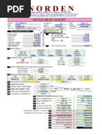 General Draft Survey - Excel Format | PDF | Technology & Engineering