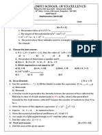5th Matrices CXC Questions PDF | PDF