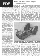 DIY Plans - Model Steam Marine Engine | PDF | Piston | Cylinder (Engine)