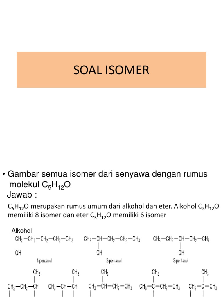 Soal Isomer | PDF