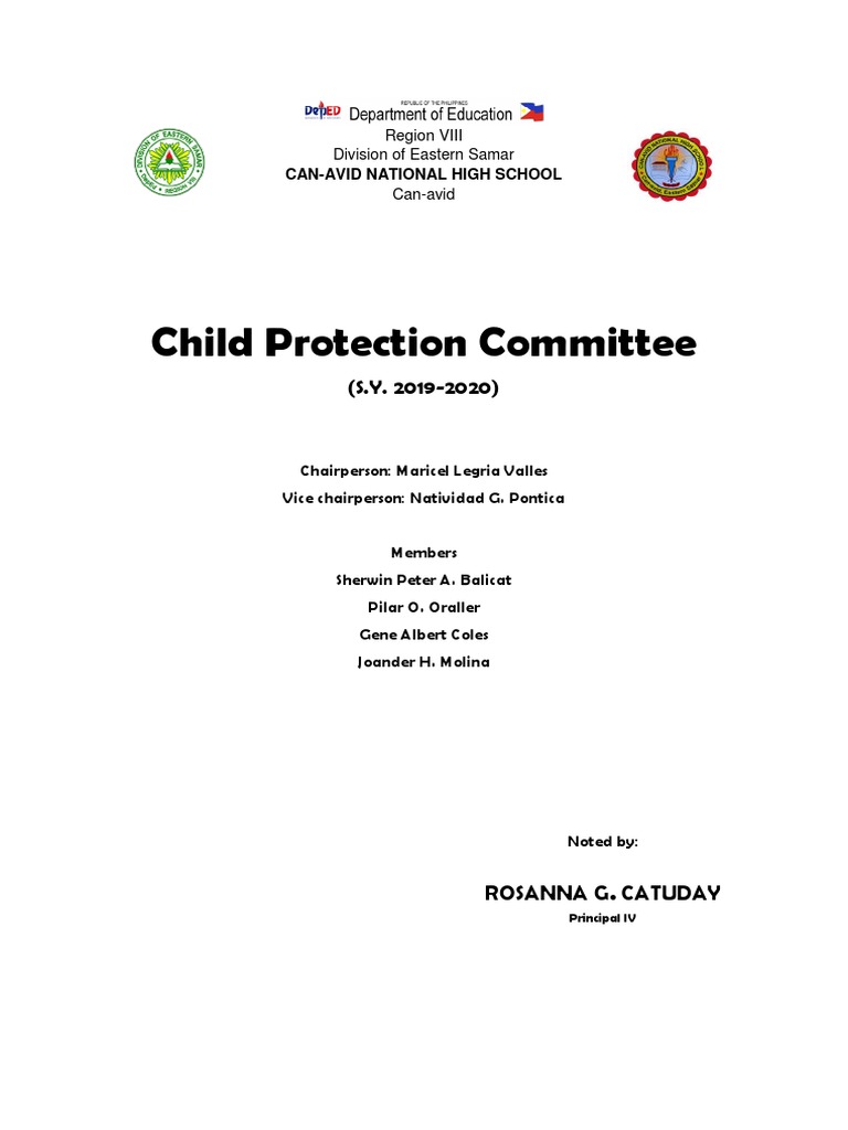 Child Protection Committee: Can-Avid National High School | PDF