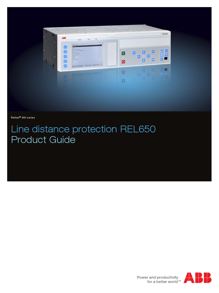 Line Distance Protection REL650: Product Guide | PDF | Logic Gate ...