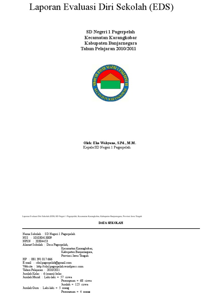 EDS SDN 1 PAGERPELAH | PDF