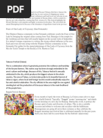 The Tradition and Culture of Eastern Samar | PDF | Religion And Belief