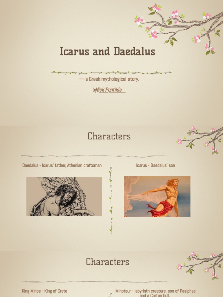 Daedalus and Icarus | PDF
