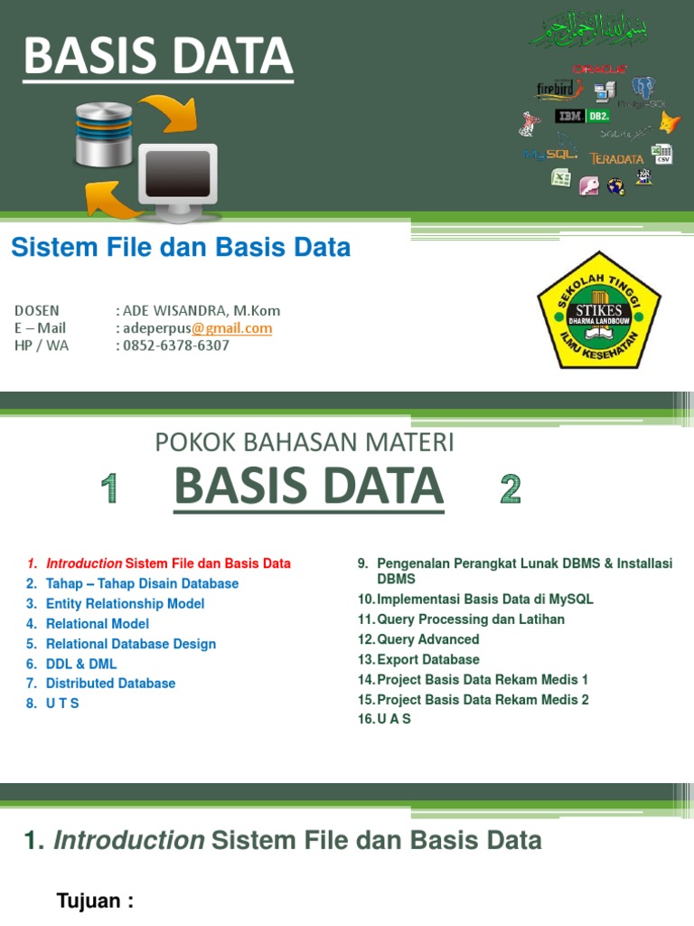 02 - Konsep Basis Data | PDF
