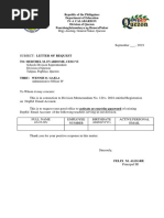 Resignation Letter Deped | PDF
