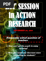 Action Research Document Structure Guide | PDF