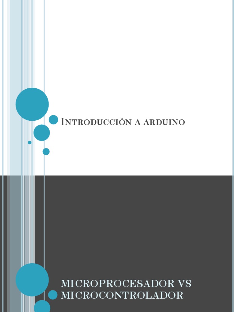 Introducción A Arduino | PDF | Microcontrolador | Arduino