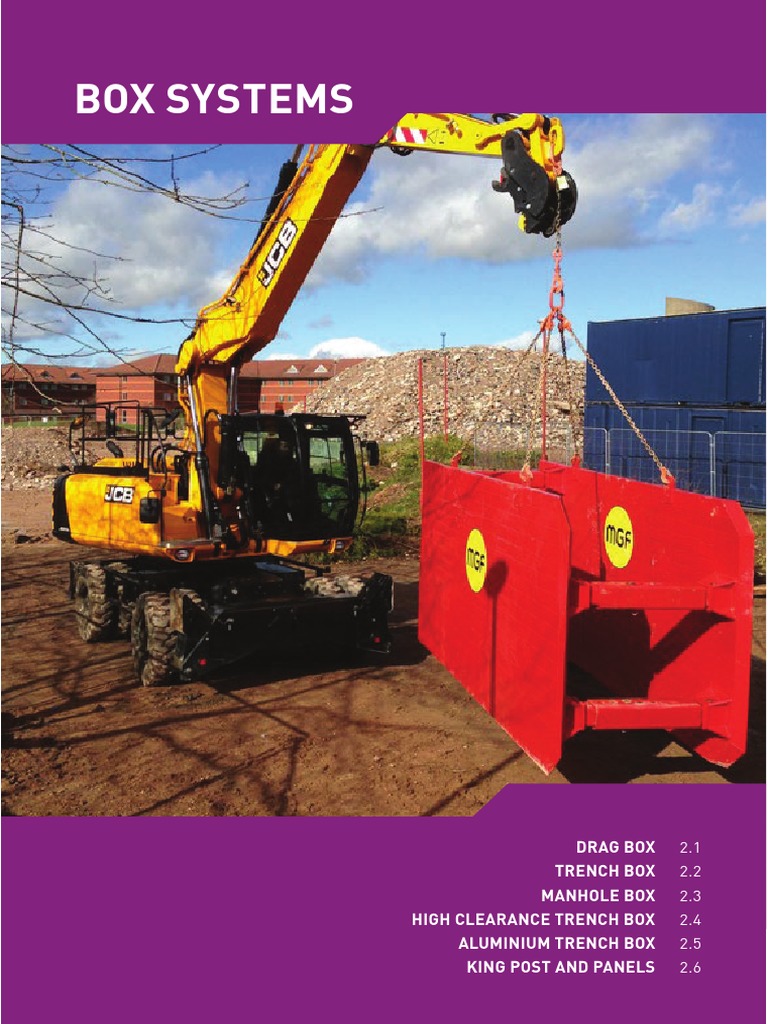 Box Systems MGF Tech File 2019 New | PDF | Pipe (Fluid Conveyance) | Road