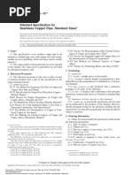 ASTM B 280-20 STD Spec For Seamless Copper Tubing For Air Conditioning ...