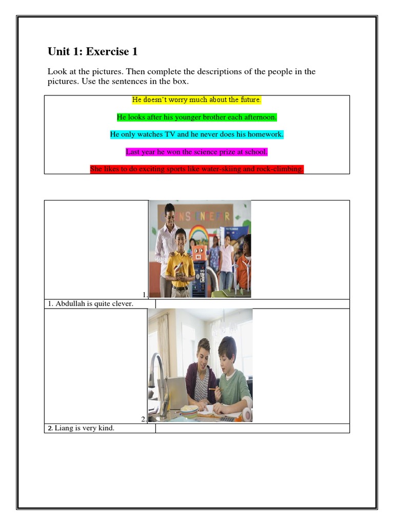 Unit 1 - Speaking | PDF | International English Language Testing System