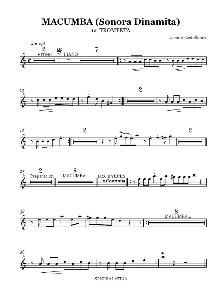 Partituta de MACUMBA | PDF