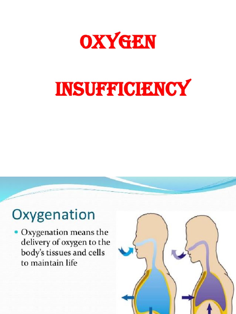 Oxygen Insufficiency | PDF