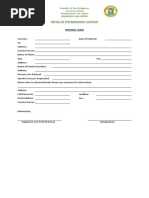 Vaw Form Annex B Referral Form | PDF