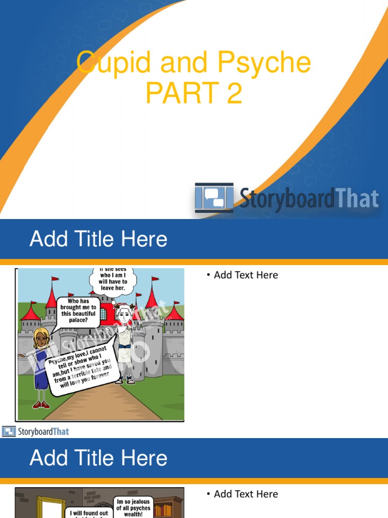 Cupid and Psyche Comic Strip | PDF
