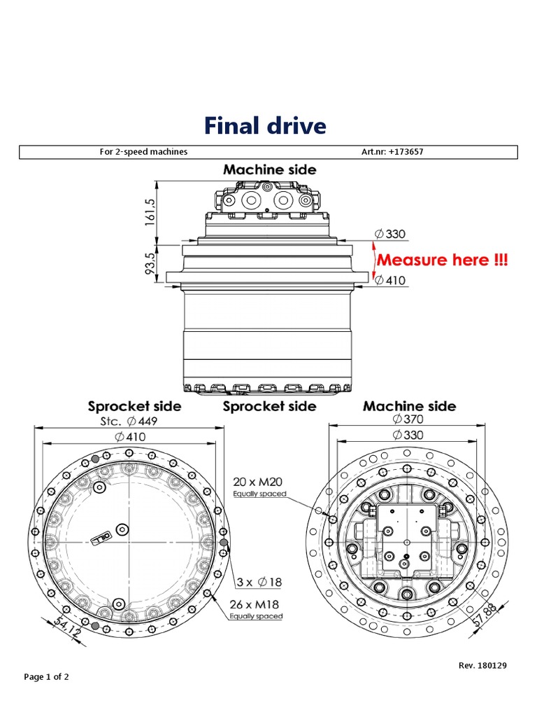 Final Drive Drawing | PDF | Transmission (Mechanics) | Machines