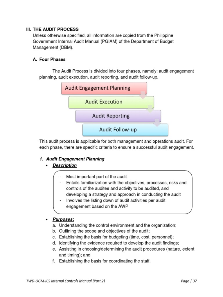 Audit Process | PDF | Internal Control | Audit