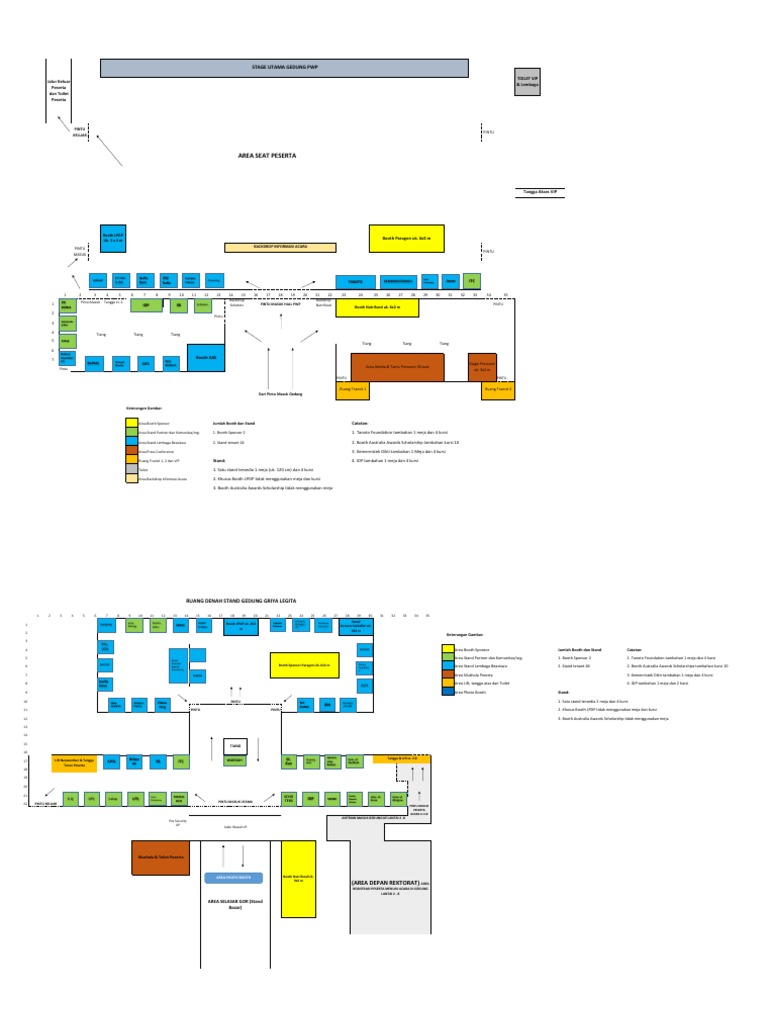 Layout and Stand Information WISH Festival | PDF | Business
