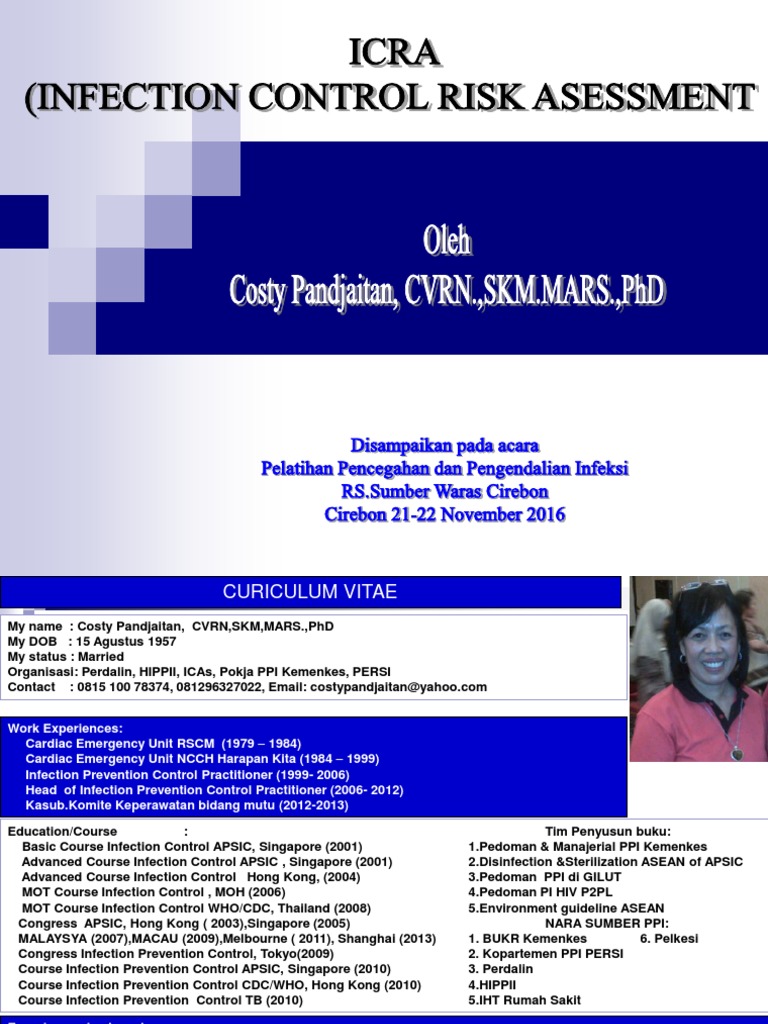 Icra (Infection Control Risk Assesment) | PDF | Infection Control ...