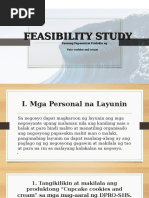 Feasibility Study (Filipino) | PDF