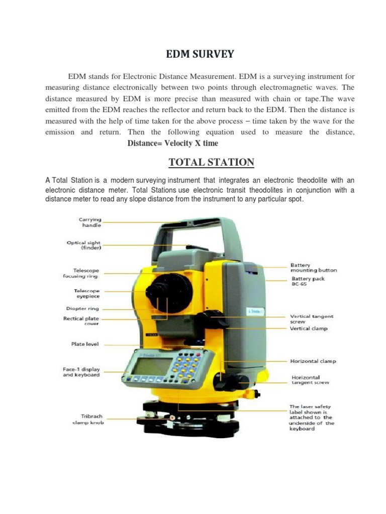 Total Station | Surveying | Scientific Observation