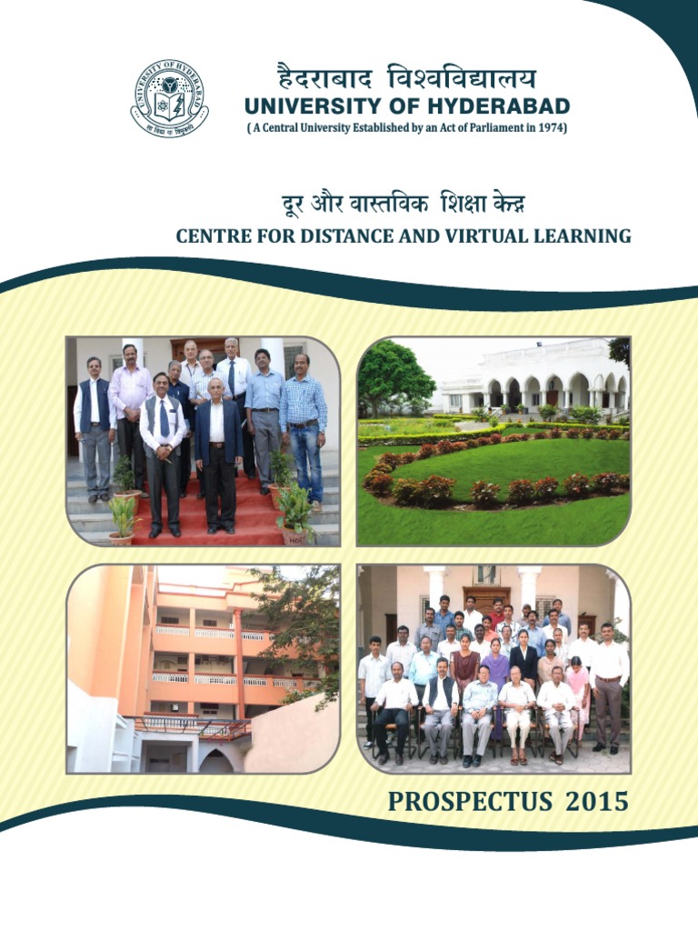 CDVL Prospectus 2015 | PDF | University And College Admission ...