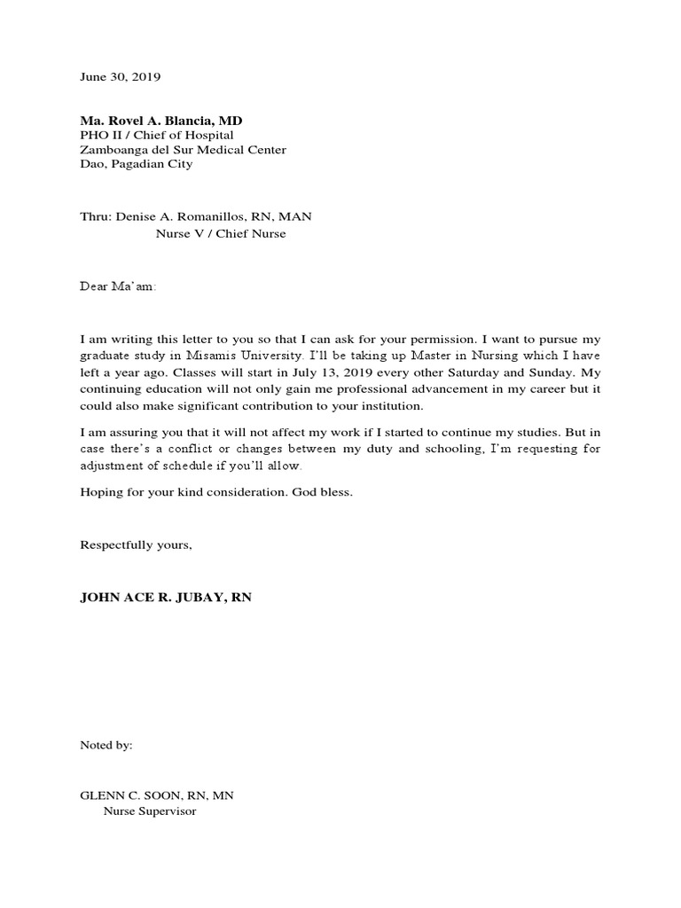 Permission To Study | PDF