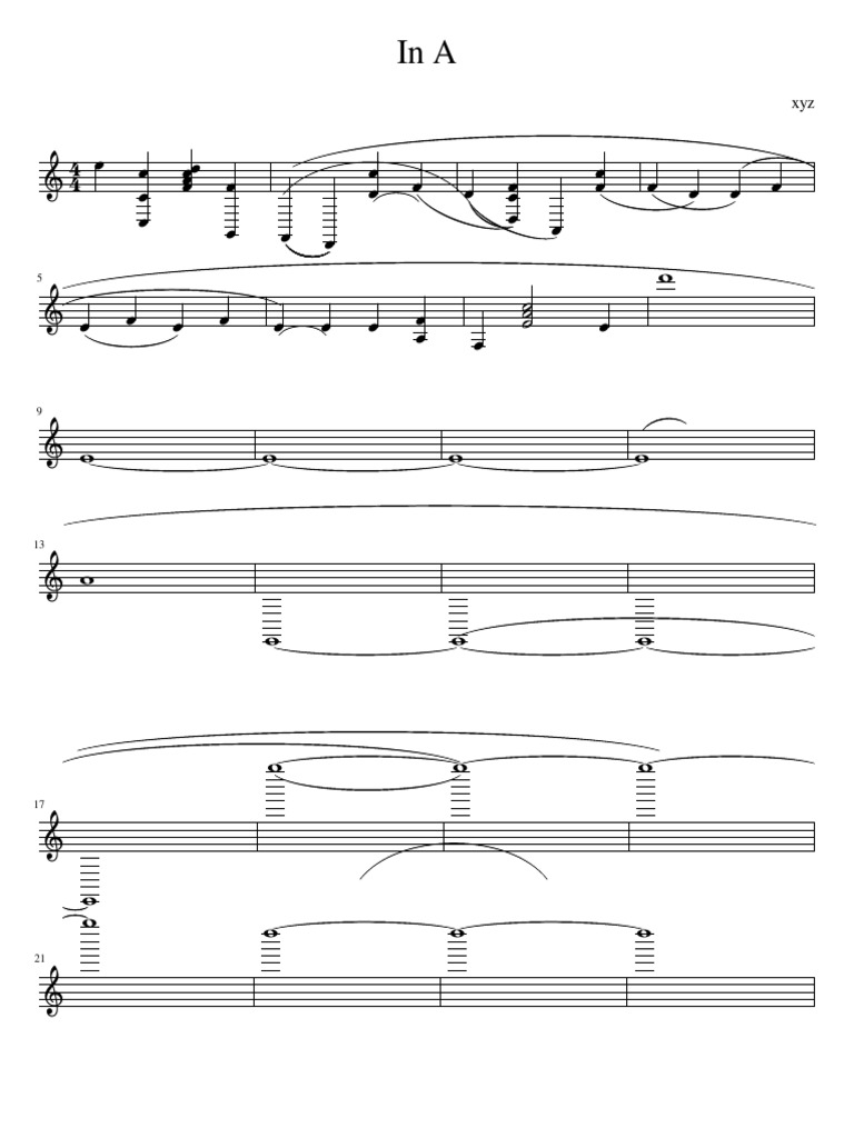Lead Sheet 1 | PDF