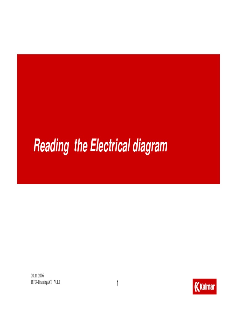 Reading The Electrical Diagram | PDF | Electrical Network | Electronic ...