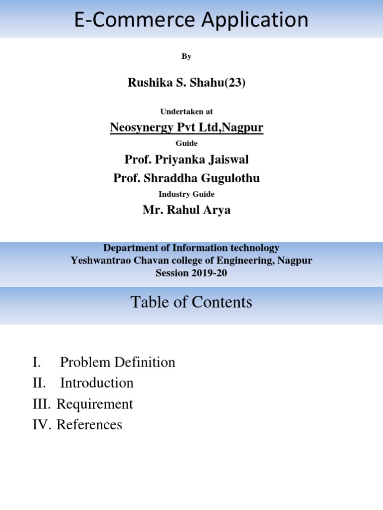 Rushika Ecommerce | PDF | E Commerce | Microsoft Sql Server