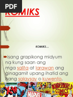 Fil7 Q2 Aral7 Comic Book Brochure | PDF